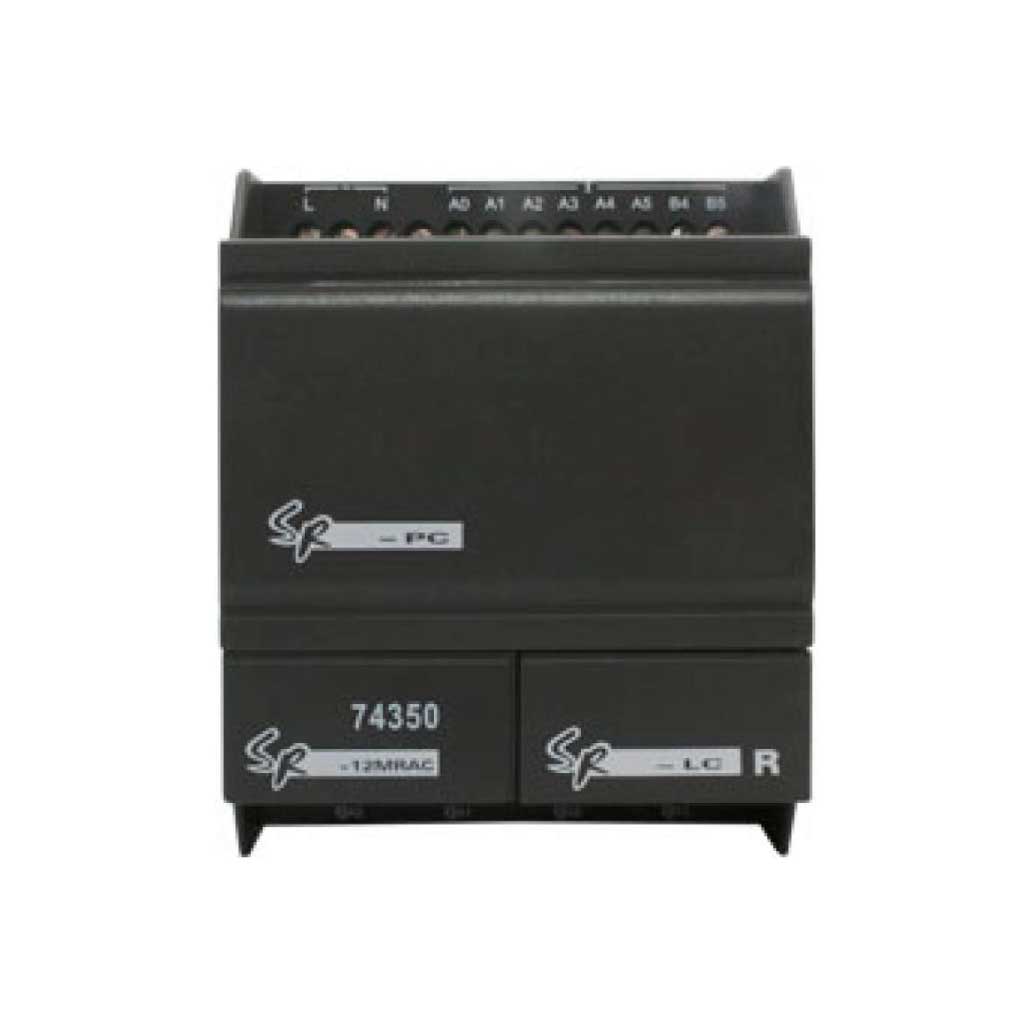 SR-12MRAC — PLC MINI 8 ENTRADA DIG, 4 SALIDA A RELE. 100-240VCA PARA ... SR-12MRAC — PLC MINI 8 ENTRADA DIG, 4 SALIDA A RELE. 100-240VCA PARA ...